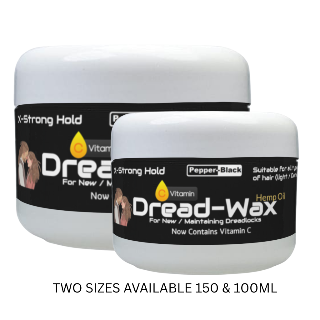 Dreadlocks Dread Wax | Firm 100/150ml – Pepper-Black