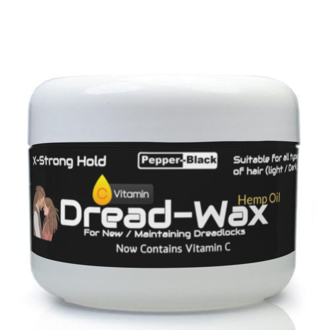 Dreadlocks Dread Wax | Firm – Pepper-Black